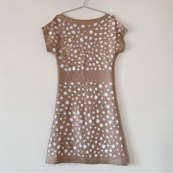 Adolfo Dominguez | Dresses | Adolfo Domnguez Dotted Cutout Design Dress ...
